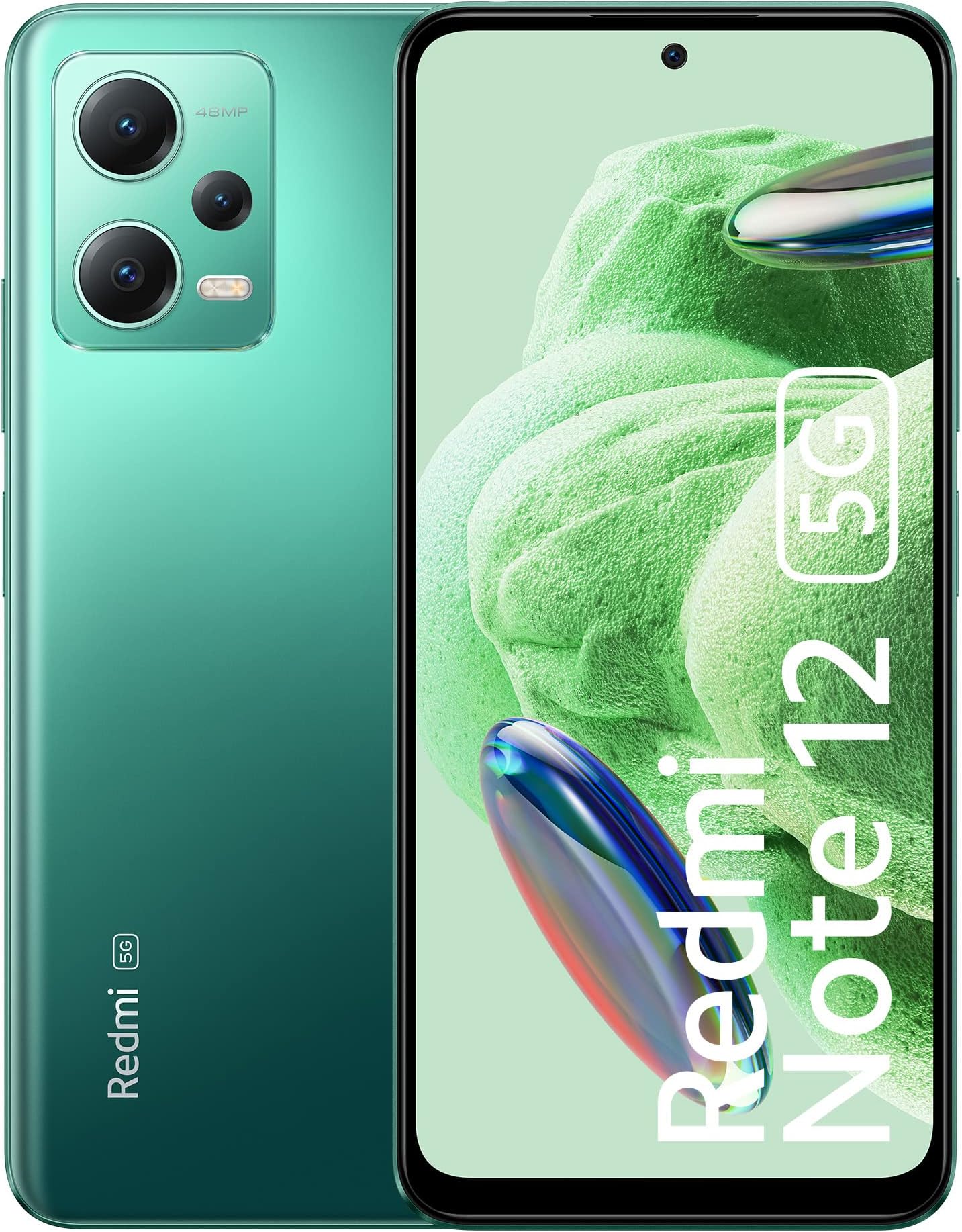 Redmi Note 12 5G (Frosted Green,8GB RAM, 256GB Storage) : Amazon.in ...