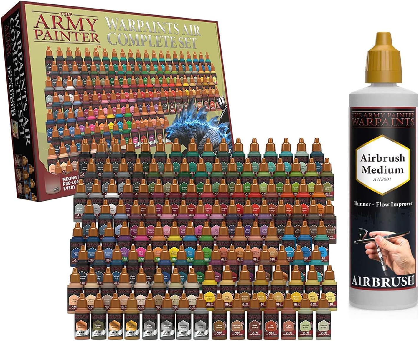 Amazon.com: The Army Painter Complete Airbrush Paint Set and Airbrush ...