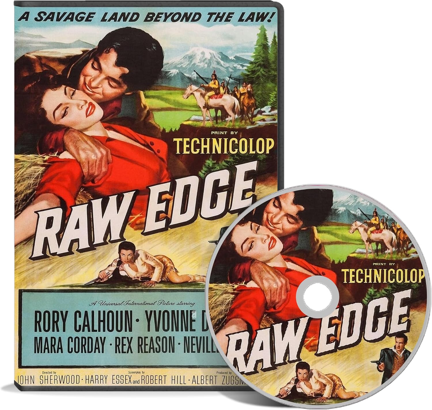 Raw Edge (1956) Romance, Western DVD: Amazon.ca: Movies & TV Shows