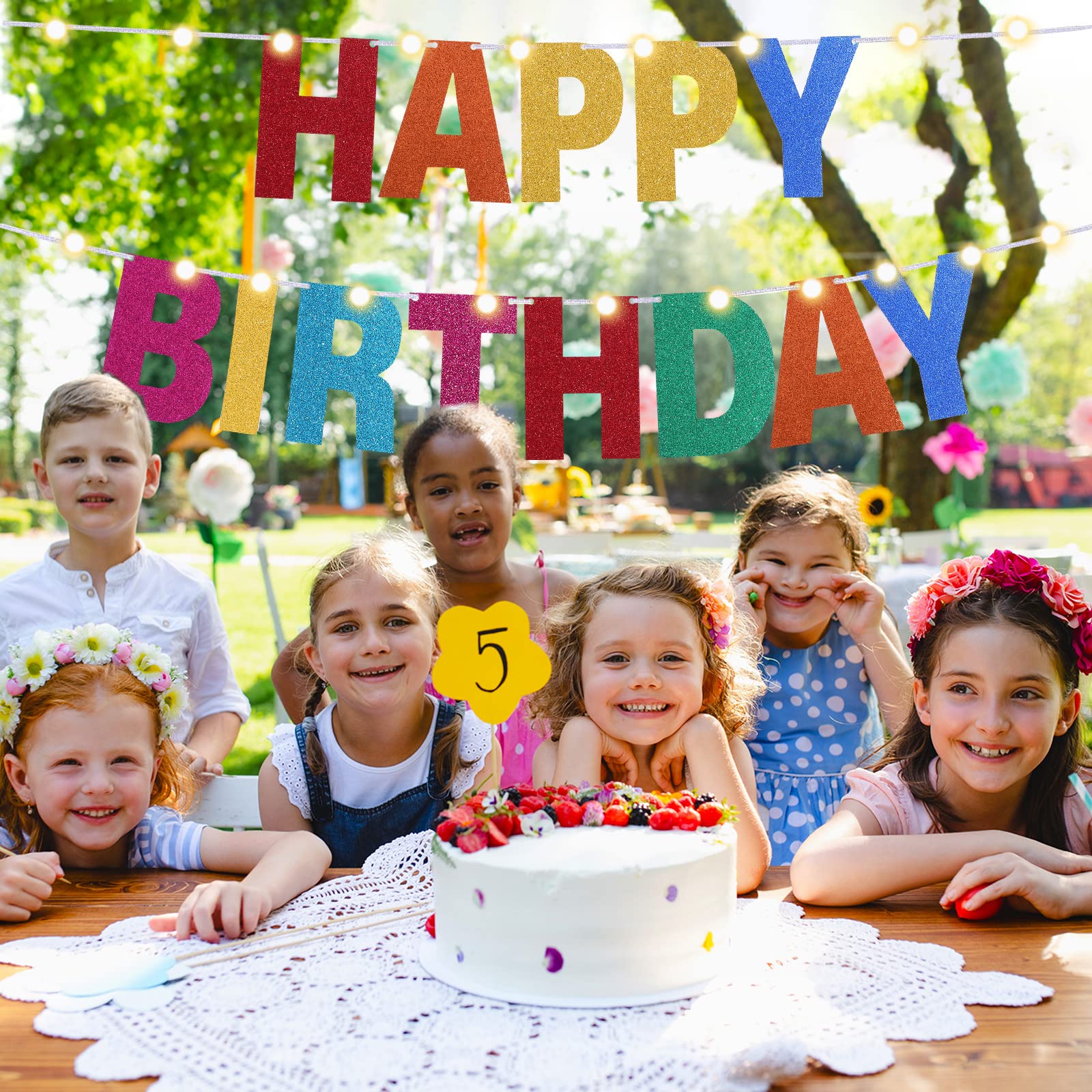 Snapklik.com : TaoBary 112 Pcs DIY Letter Custom Banner Glitter ...