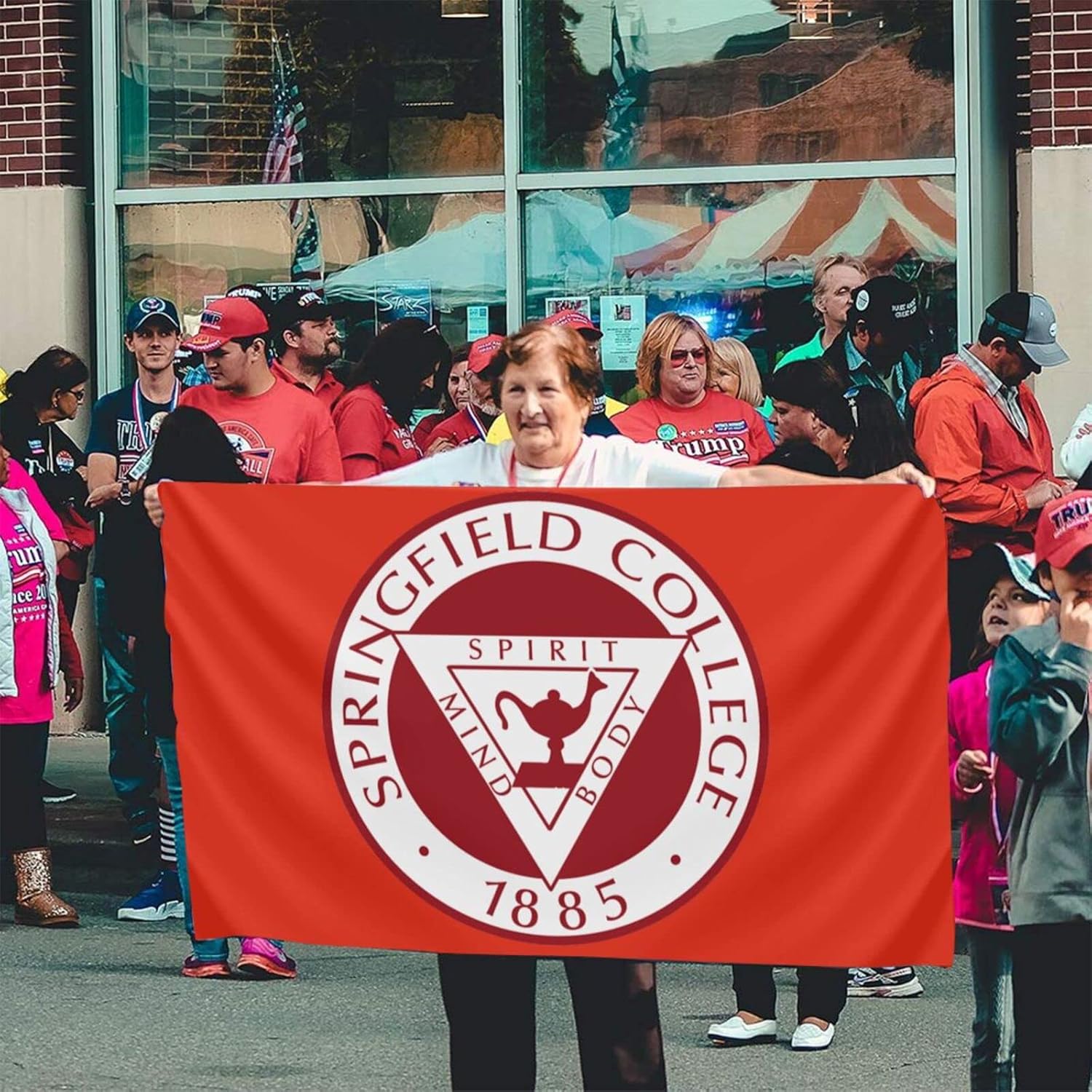 Amazon.com: Springfield College Garden Flag 3x5 Ft Decor Outdoor Banner ...