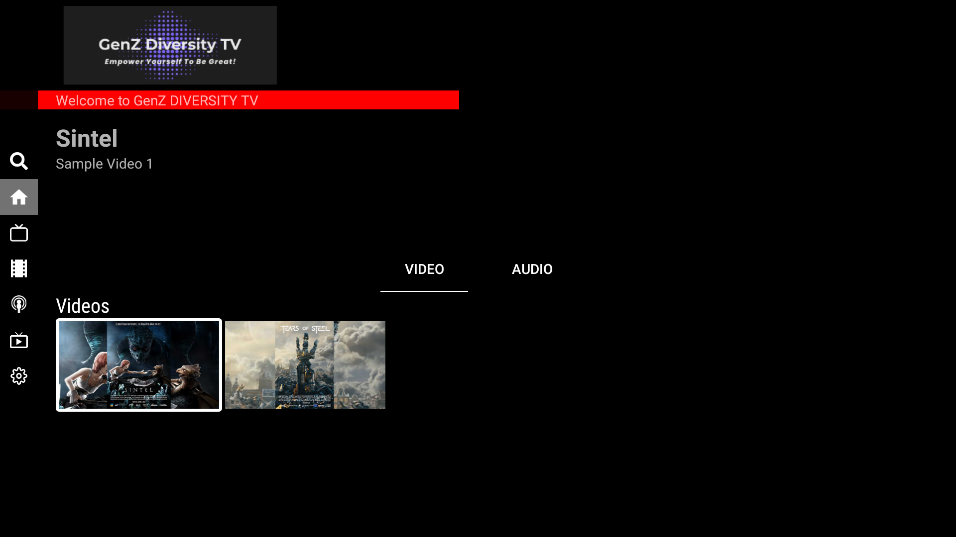 GenZ DIVERSITY TV - App on the Amazon Appstore