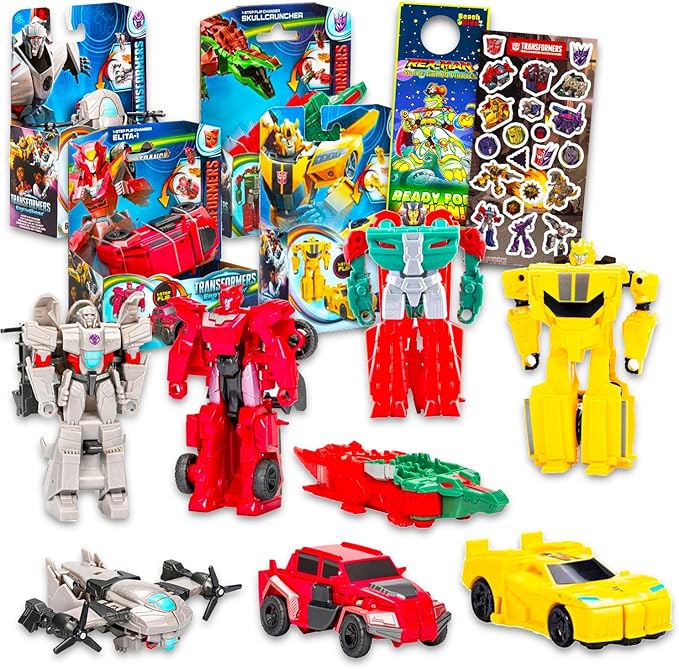 Amazon.com: Transformers 1 Step Flip Changer Earthspark Action Figure ...