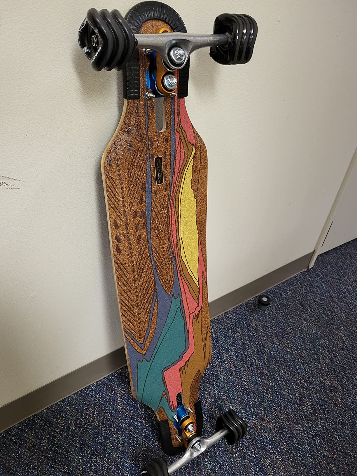 $37/mo - Finance Loaded Boards Icarus Bamboo Longboard Skateboard | Buy ...