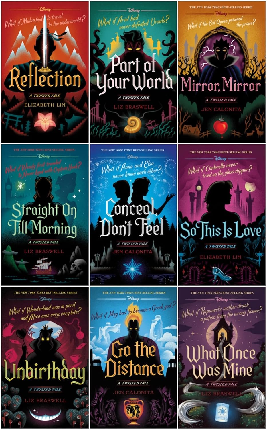 Twisted Tale Series 9-Book Collection Set - Disney Reimagined Classics ...
