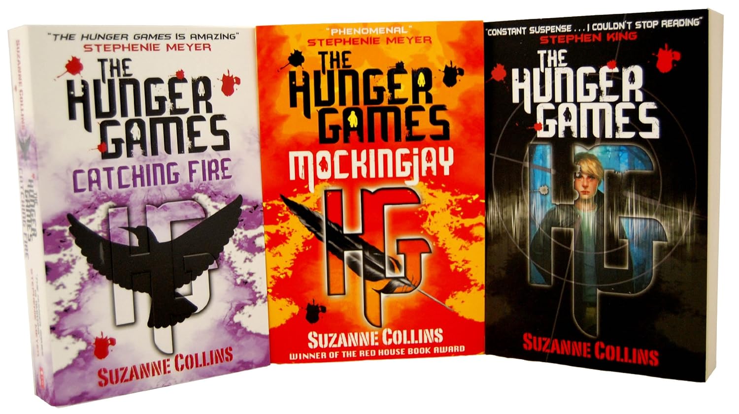 The Hunger Games Trilogy 3 Books Collection Set Suzanne Collins ...