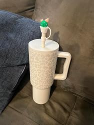 Amazon.com: 8Pcs Straw Cover Compatible with Stanley - Straw Covers for ...