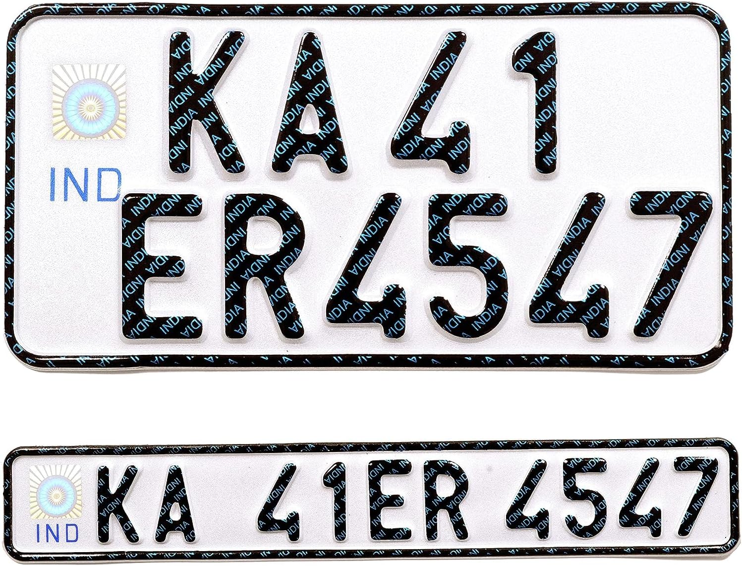 Moto Utility® Bike Number Plate Suitable for KTM Duke 125,Duke 200,Duke ...