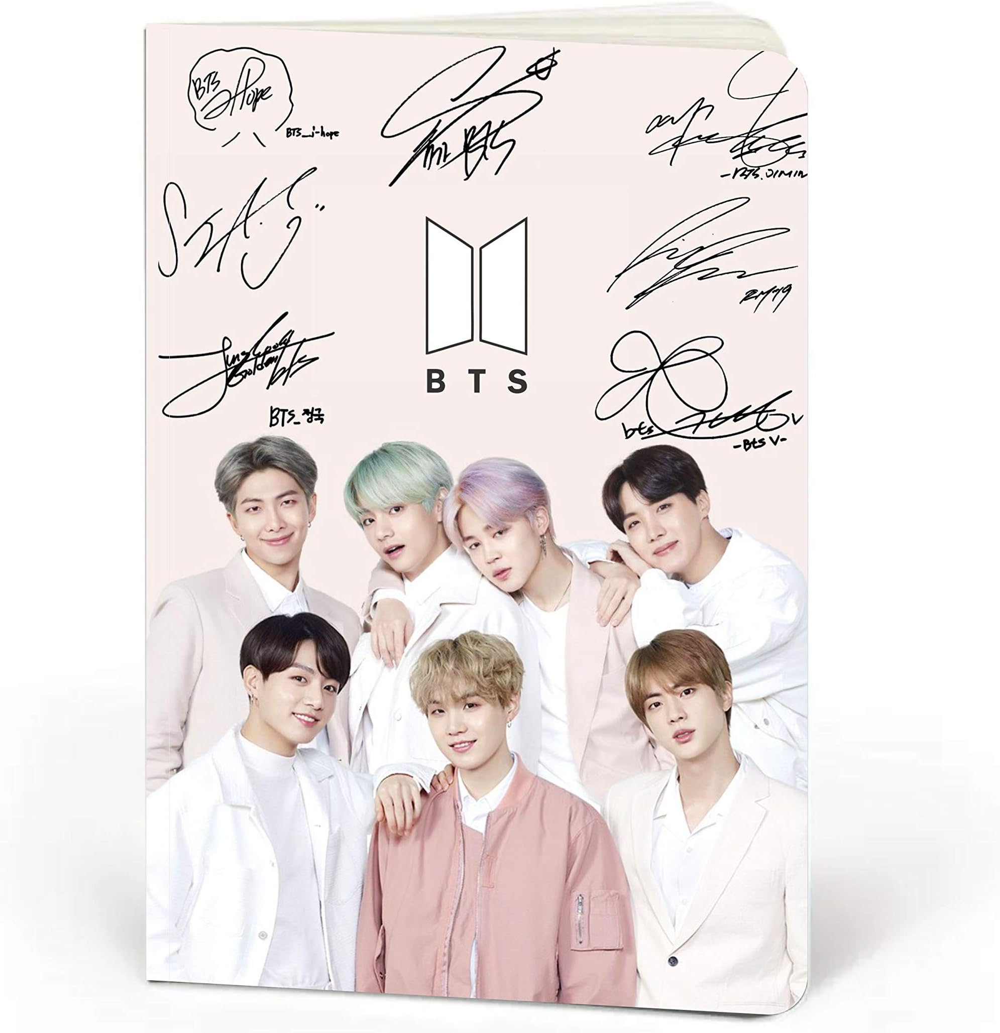 AB Posters k-pop BTS Sign A5 Notebook- 100 Pages : Amazon.in: Office ...