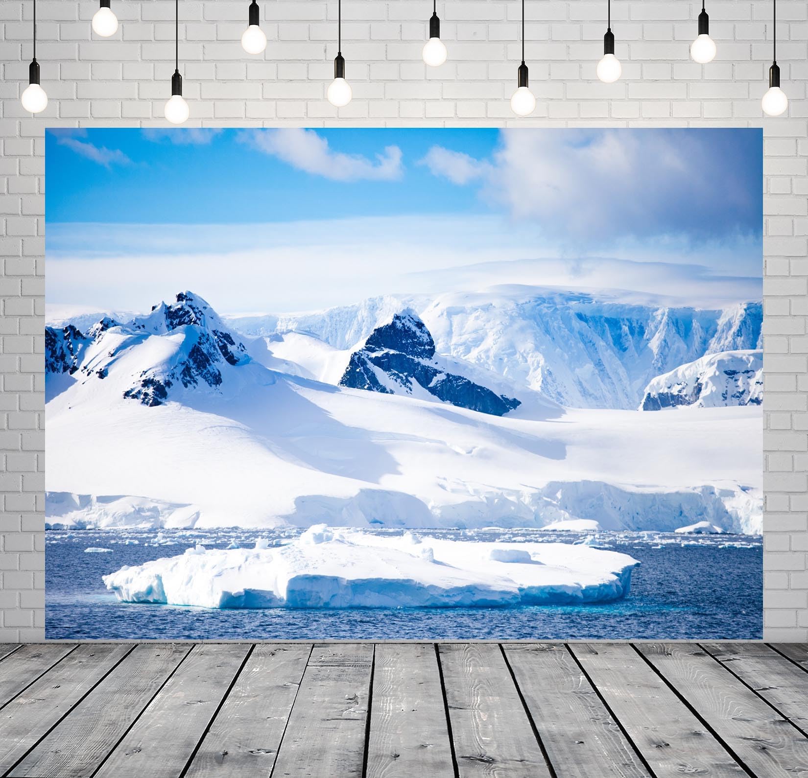 Antarctic Glaciers Background