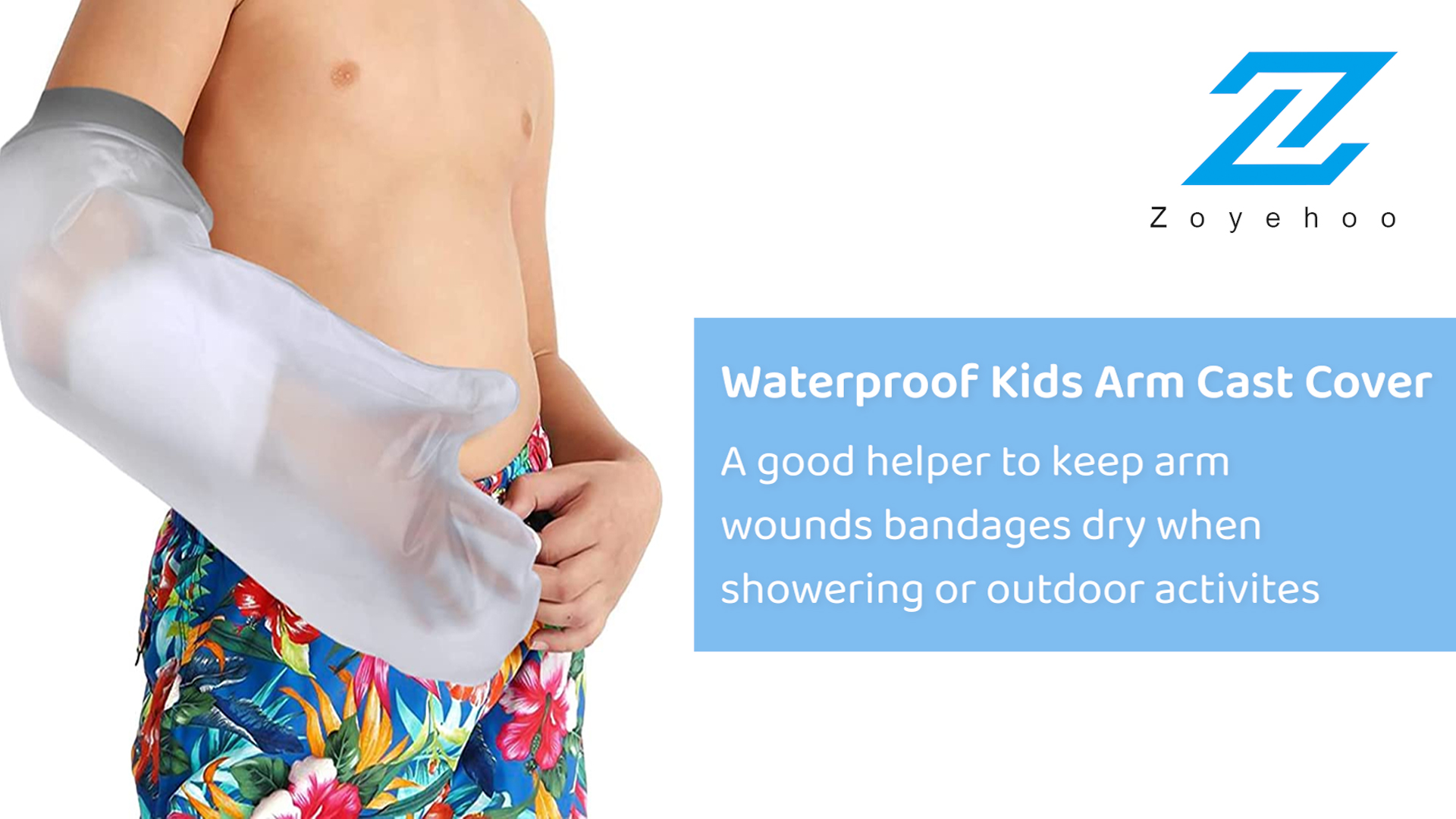 Watch Waterproof Kids Cast Covers for Shower Arm on Amazon Live
