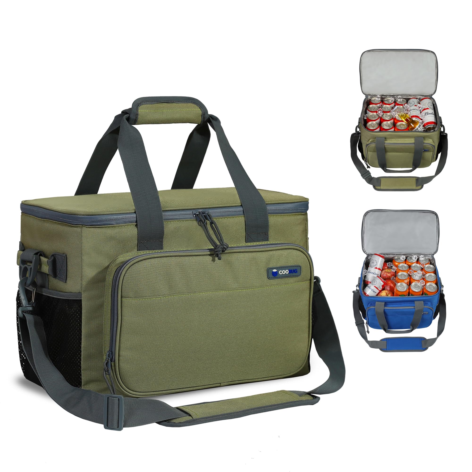 Amazon.com : COOBUG Large Cooler Bag 40-Can Capacity - Portable Soft ...