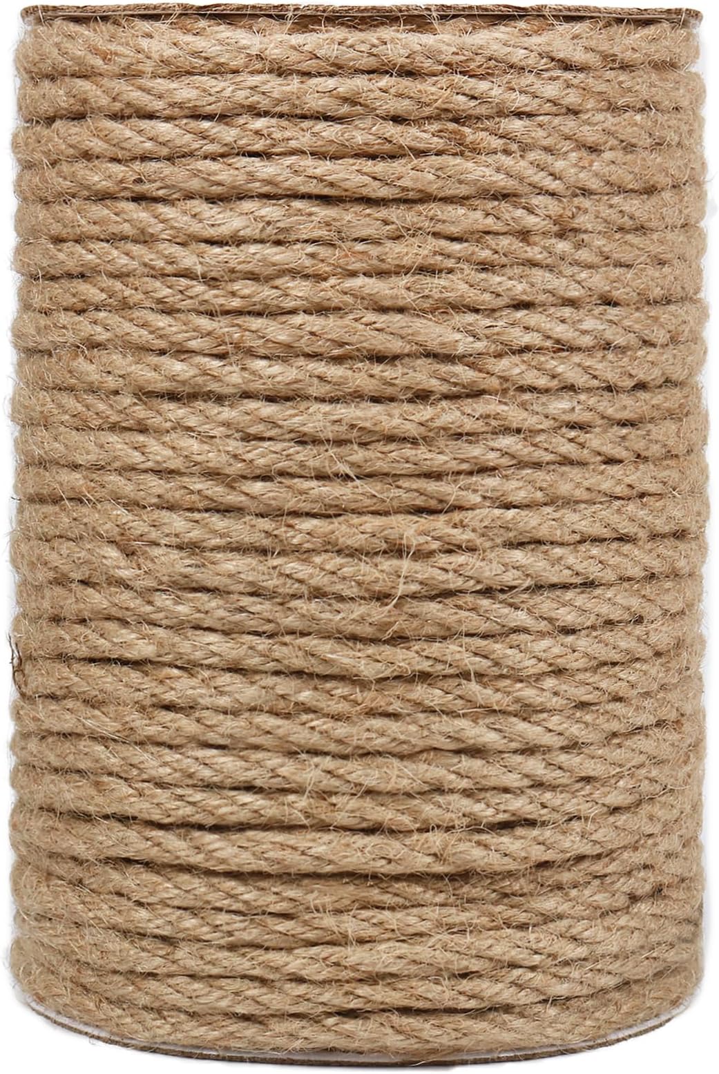 Amazon.com: 6mm Jute Rope, 164 Feet/50 m Jute Twine, Natural Hemp Rope ...