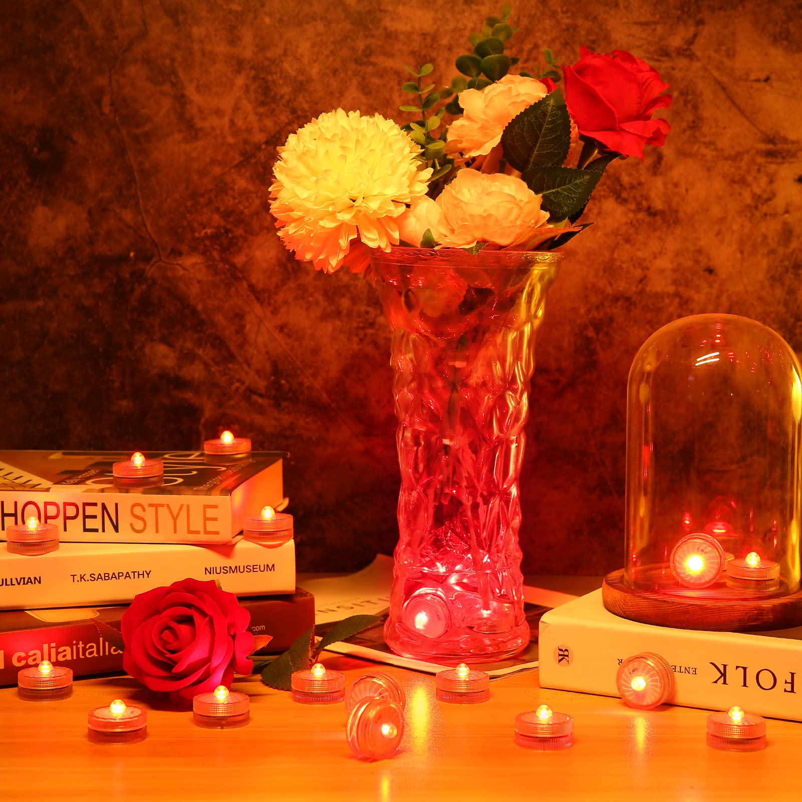 Red Submersible Lights For Centerpieces Submersible Led Lights
