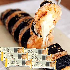Amazon.co.jp: Korean Food (Kimba 6 Bag Set, Kim Cheese Kimpa, 6 Bags ...