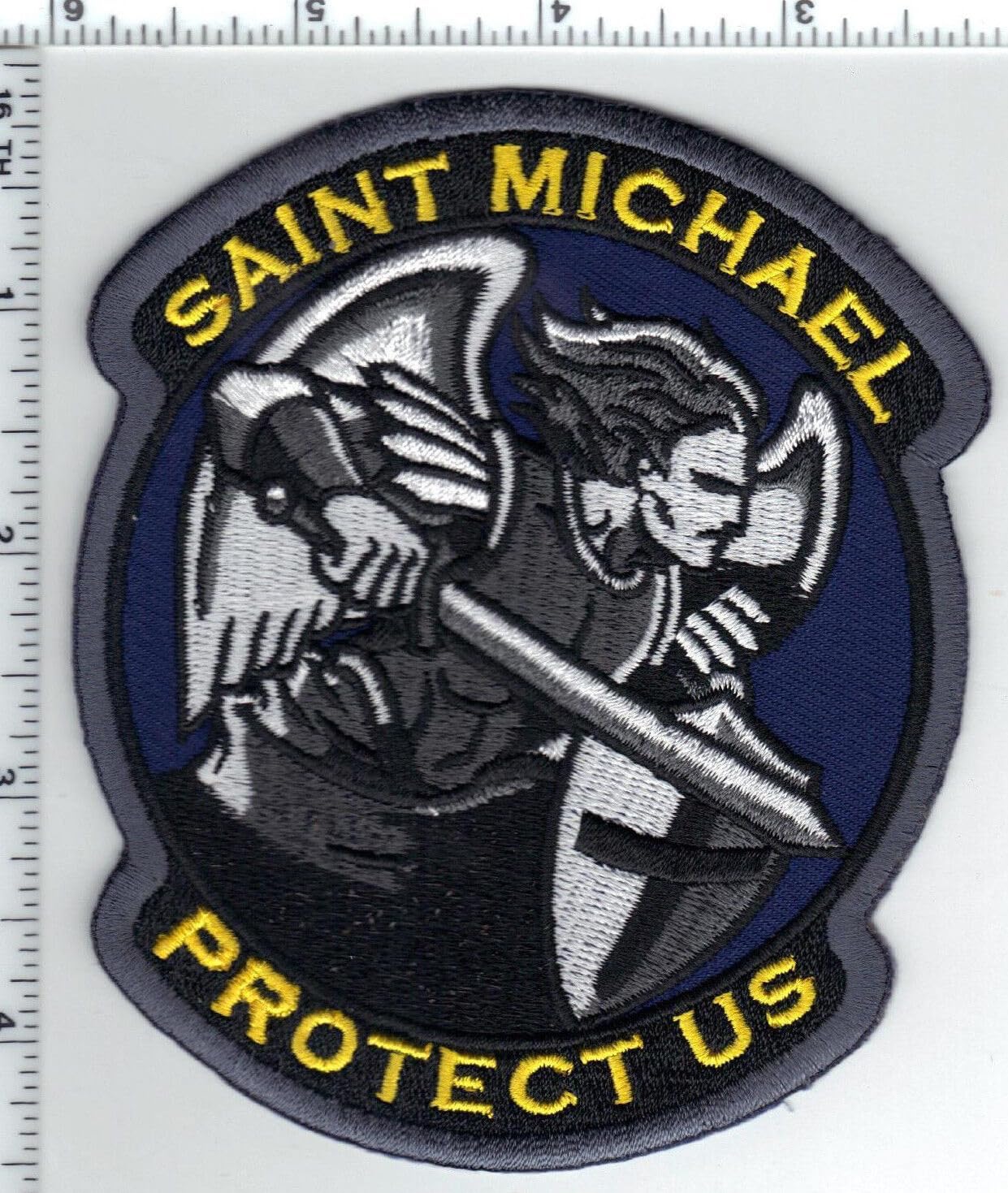 Amazon.com: FARTICOSSIN Saint Michael (Archangel) Protect USA Patch ...