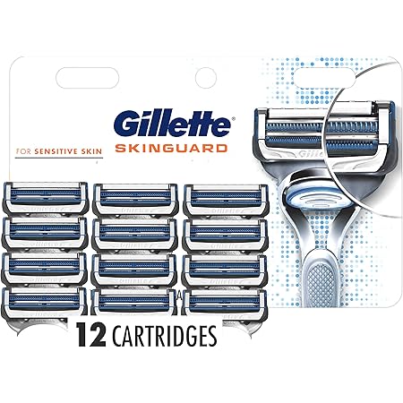 Amazon.com: Gillette SkinGuard Razors, 1 Gillette Razor, 4 Razor Blade ...