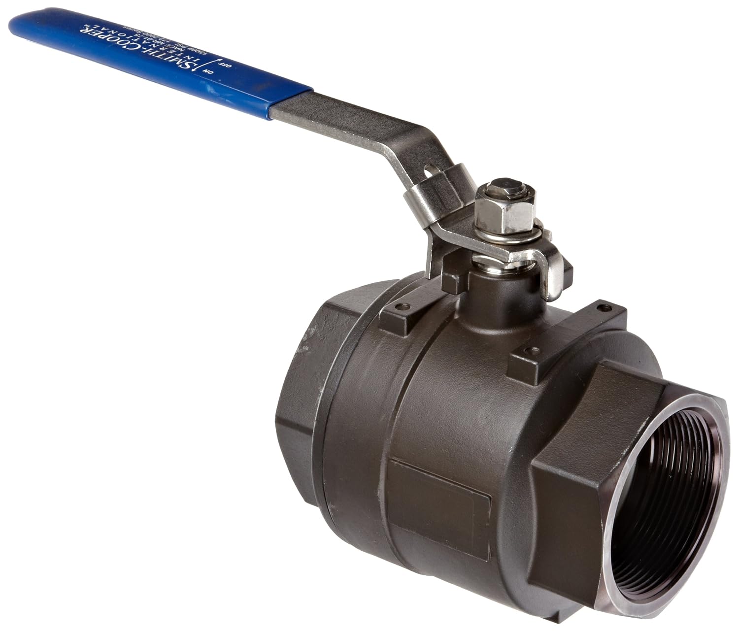 Smith-Cooper International 172 2000 Series Carbon Steel Ball Valve, Two ...