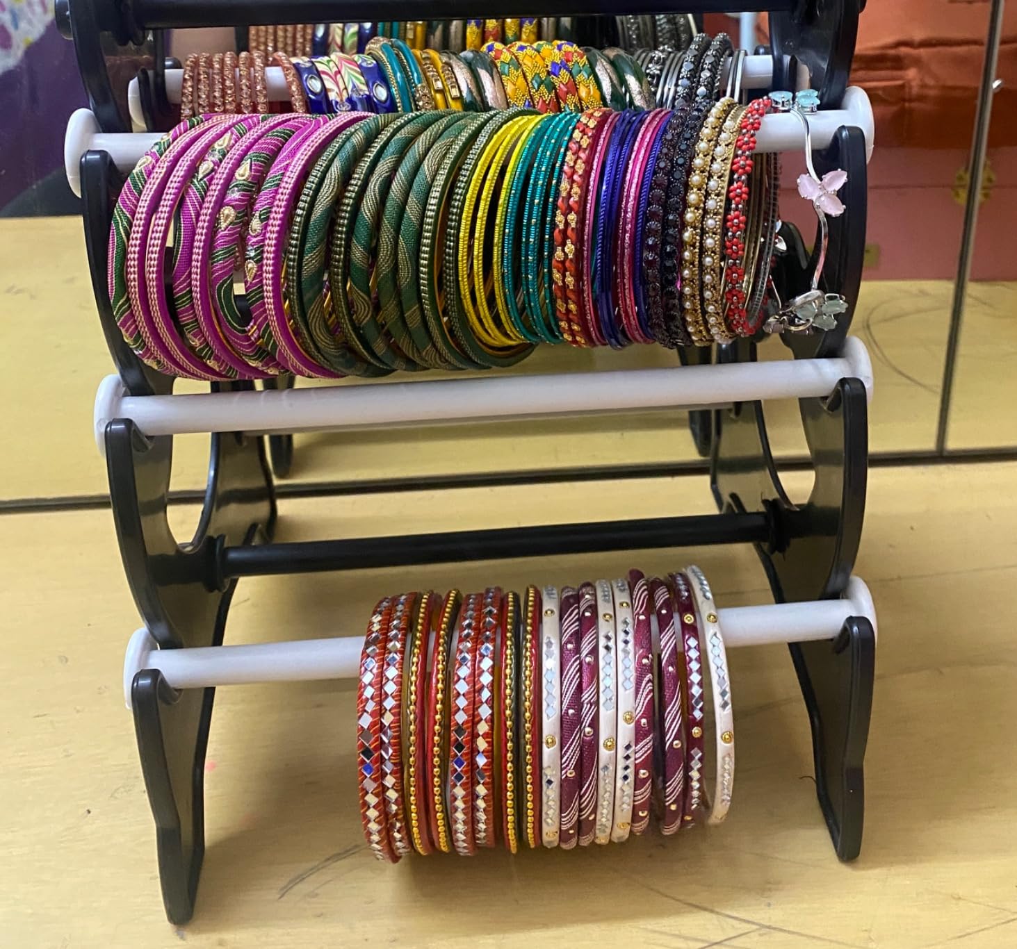 Bangle Stand/Organizer/Storage/Holder Plastic For Women Dressing Table ...