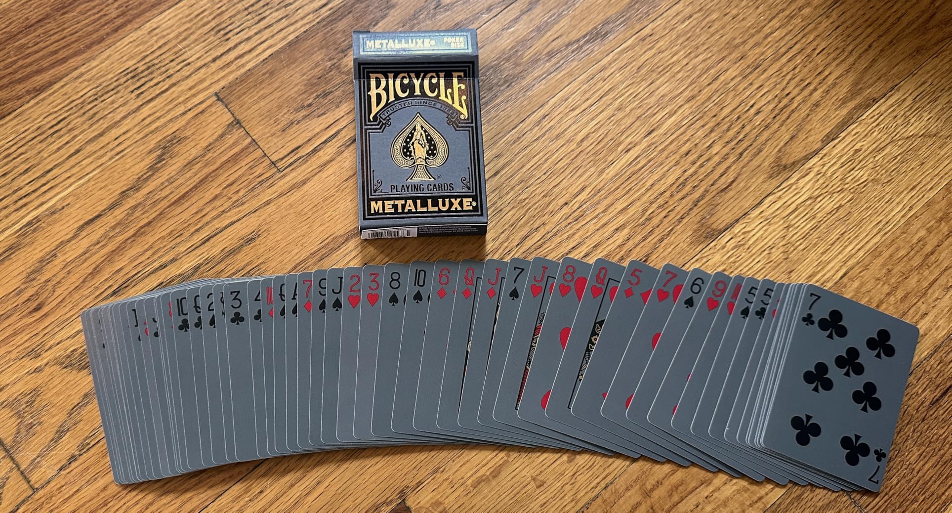 $2/mo - Finance Bicycle Black and Gold Metalluxe Playing Cards ...