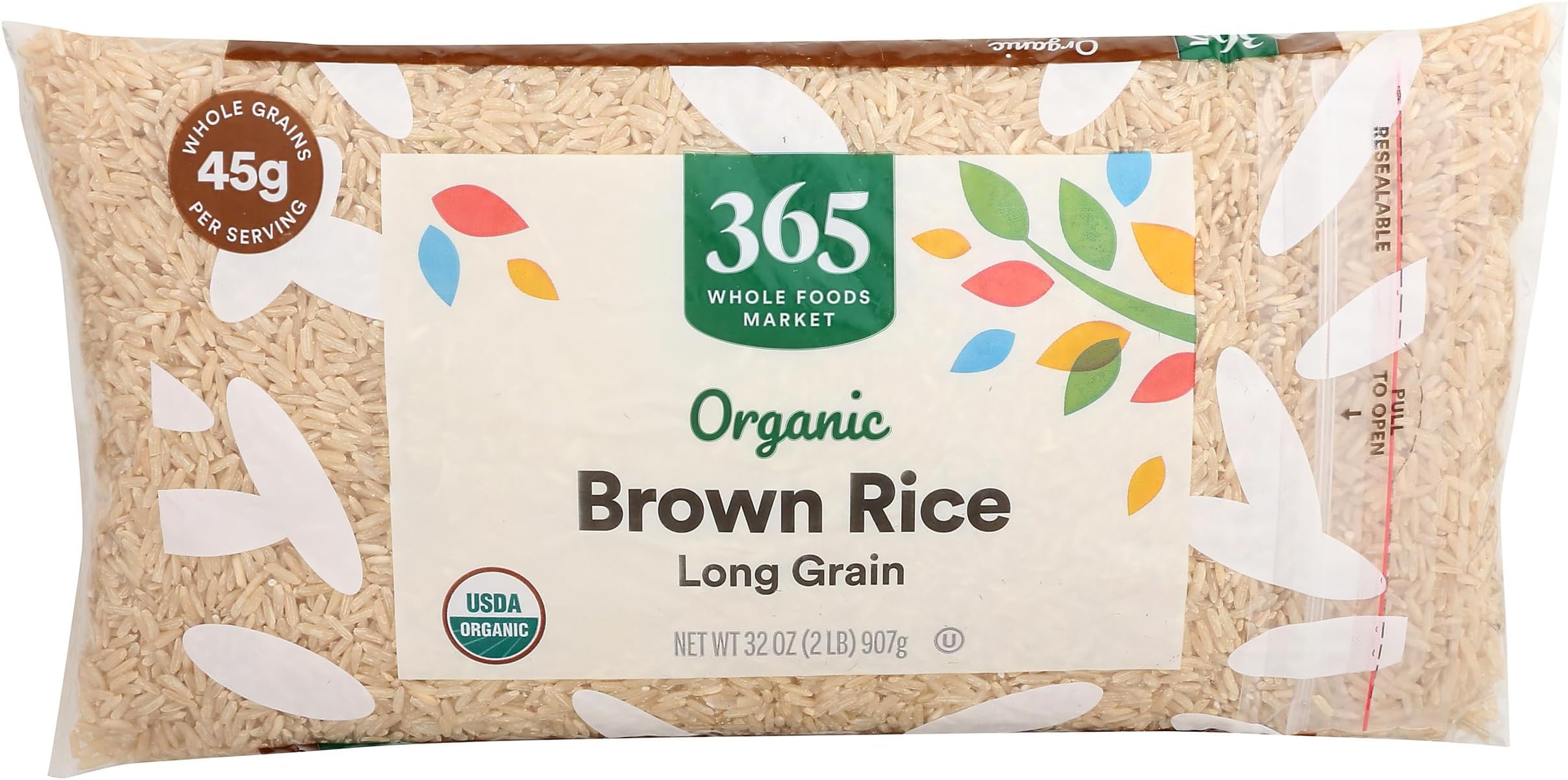 Rice 10kg Just Natural Organic Long Grain White Rice 500g - Fine Fettle ...