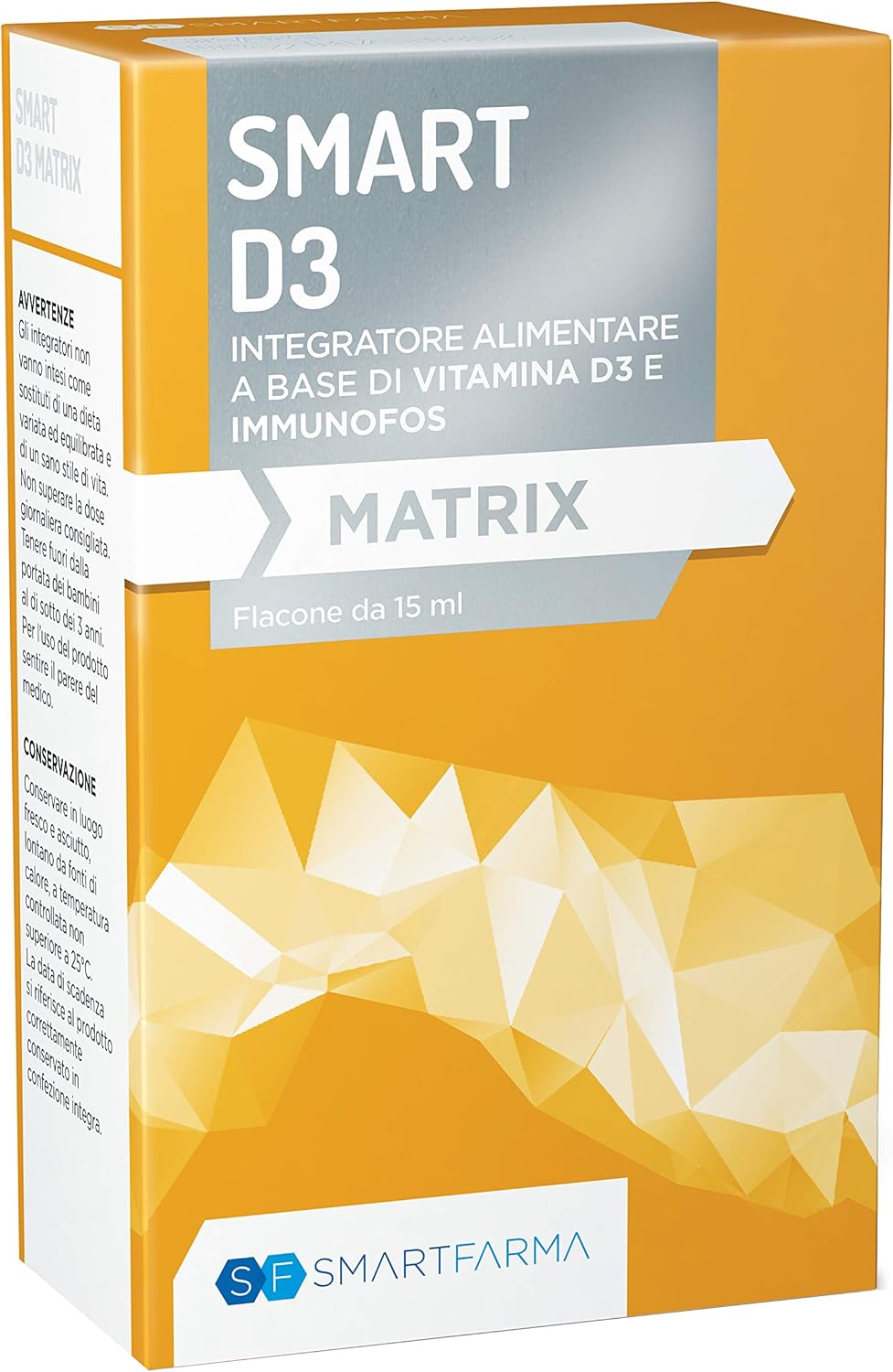 Smart D3 Matrix - Integratore di vitamina D3 e Immunofos : Amazon.it ...