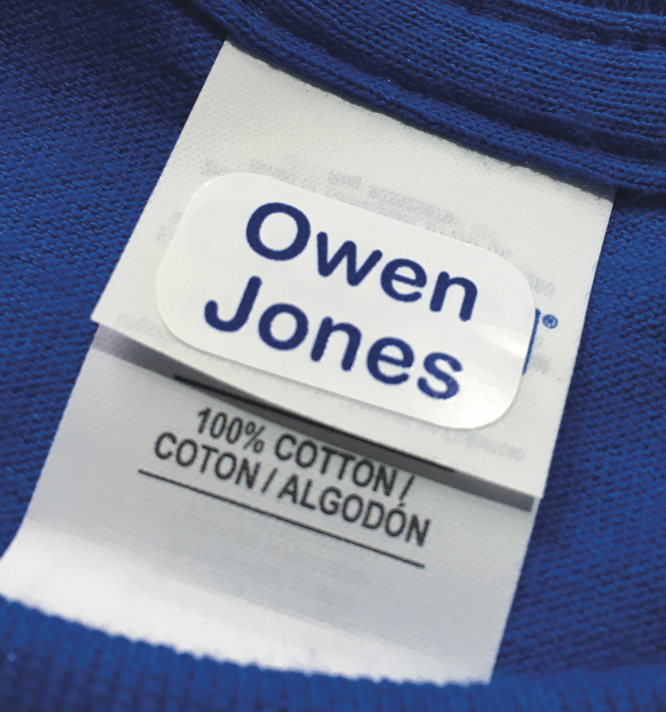 30 Just Stick Clothing Name Tags/Labels- No Sew or Iron for School ...