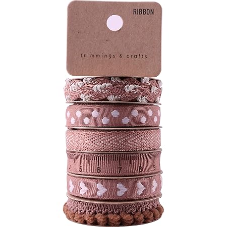 Amazon.com : Assorted Ribbon for Crafts Hair Ribbons for Girls Fabric ...