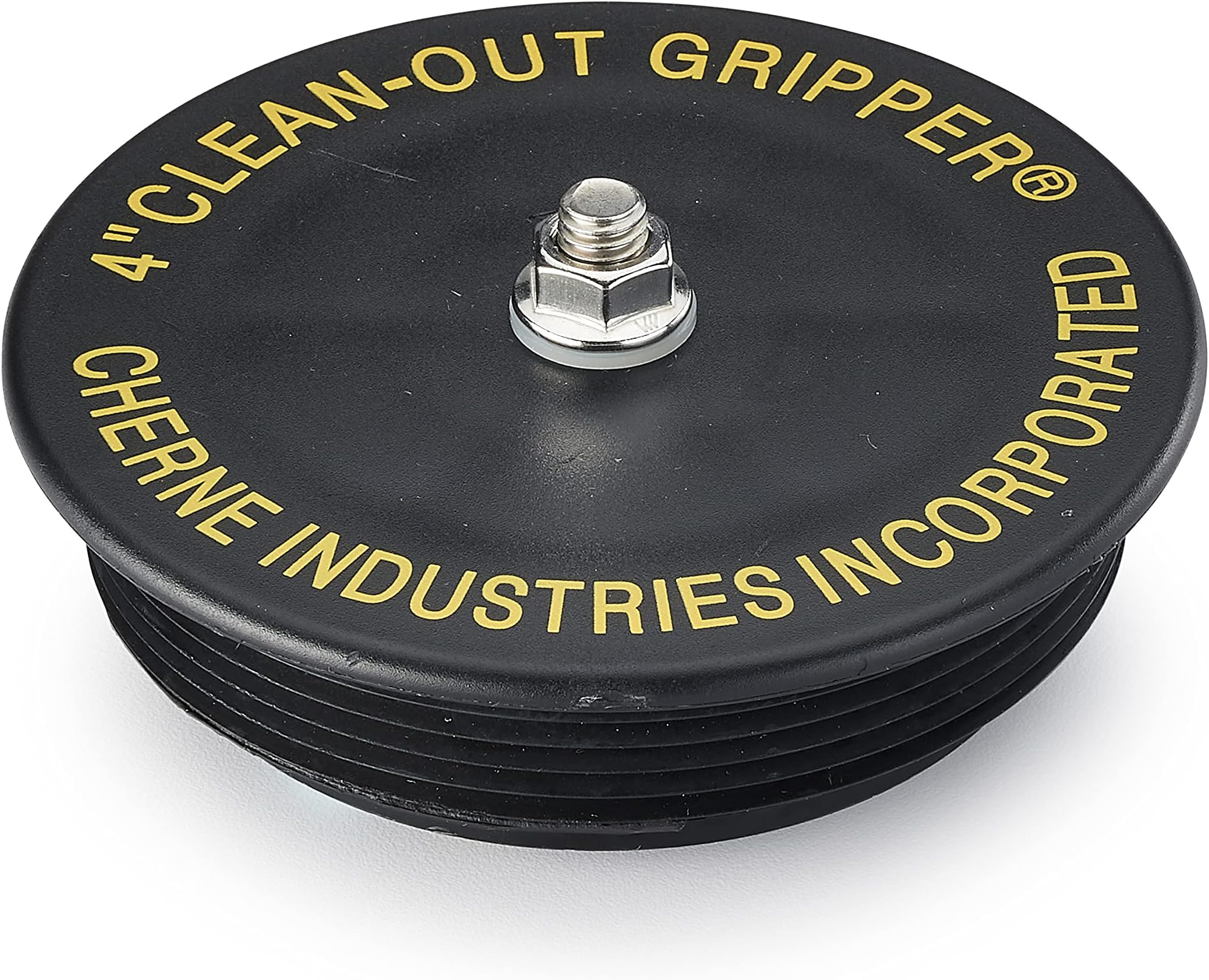 Amazon.com: Cherne 270188 Mechanical Clean Out Plug, Black : Industrial ...