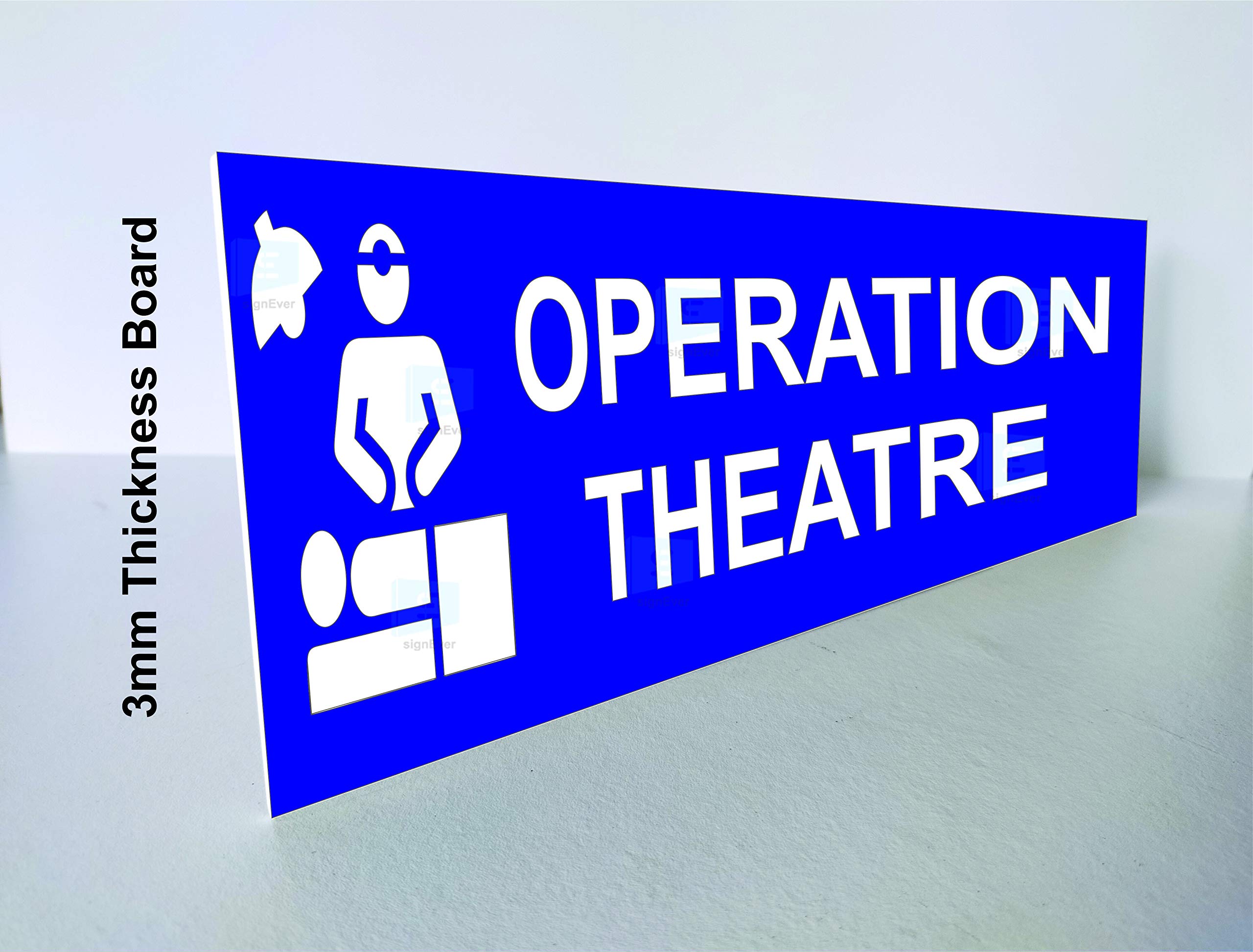 Buy SIGN EVER Operation Theatre Sign Board Hospital Pharmacy Medical ...