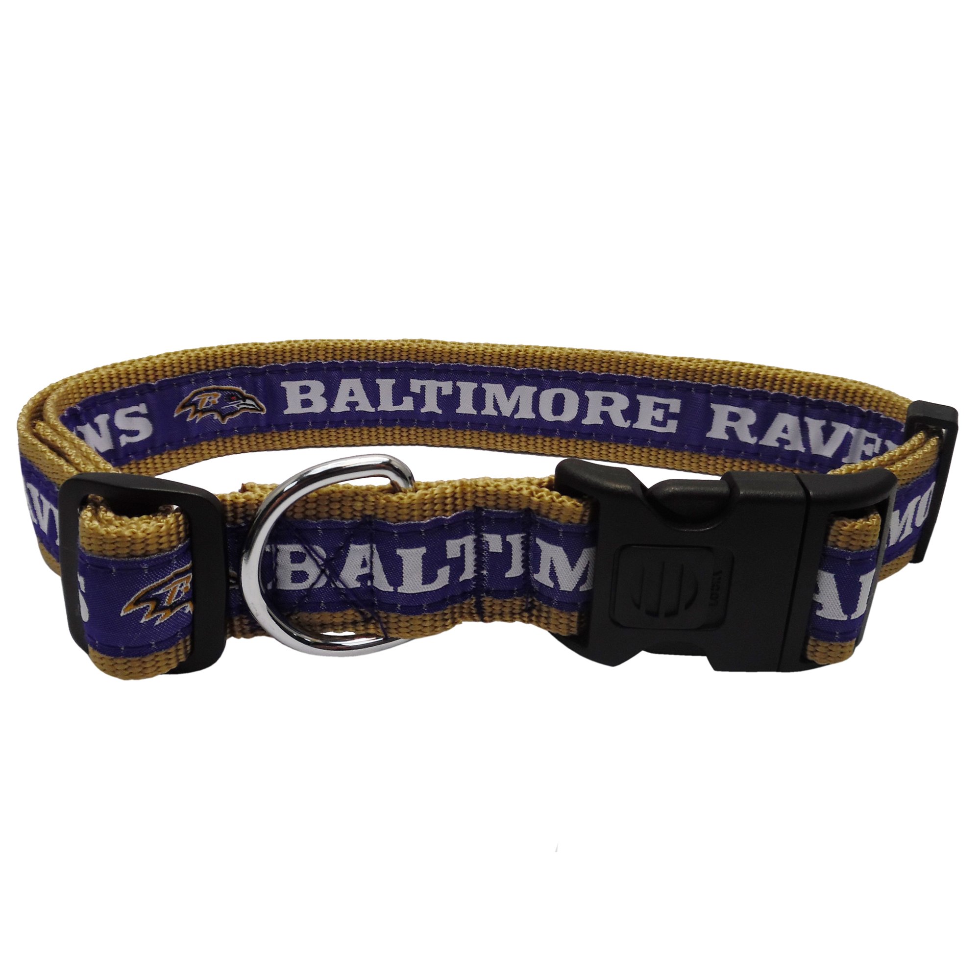 Snapklik.com : Pets First NFL Baltimore Ravens Licensed PET COLLAR