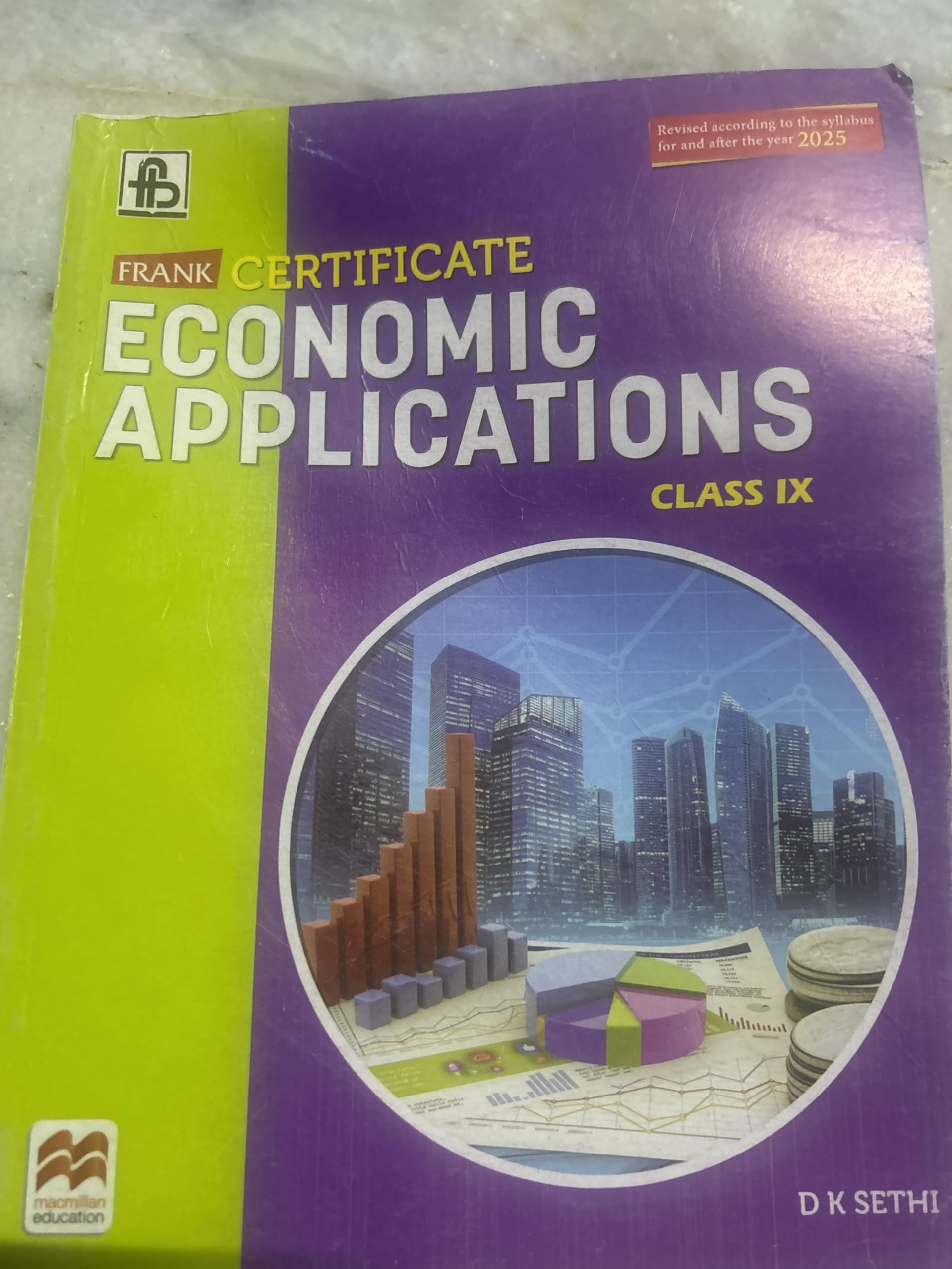 Buy frank certificate economic applications class 9 Book Online at Low ...