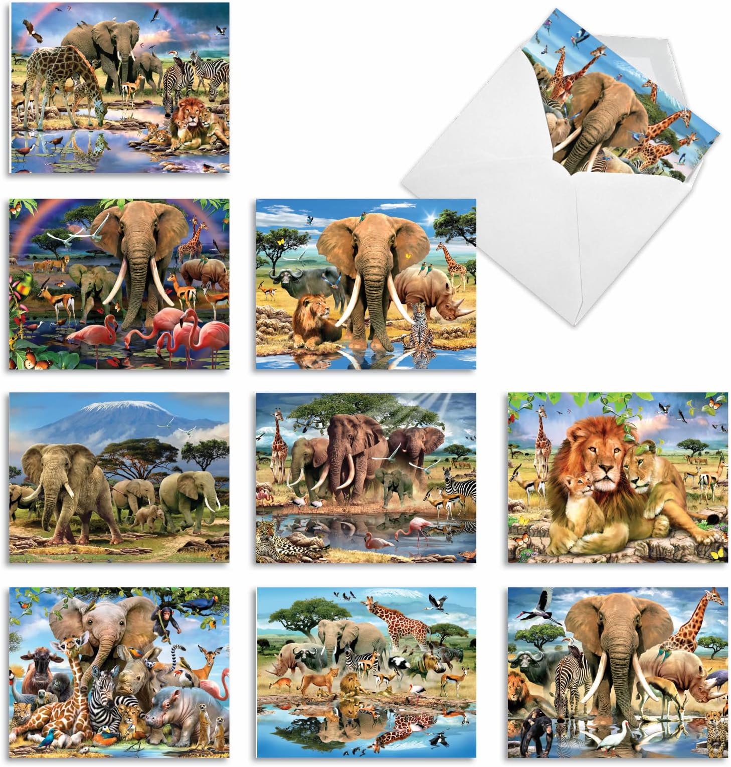 Amazon.com : Ninja Samurai Fill in The Blank Thank You Cards for Kids ...