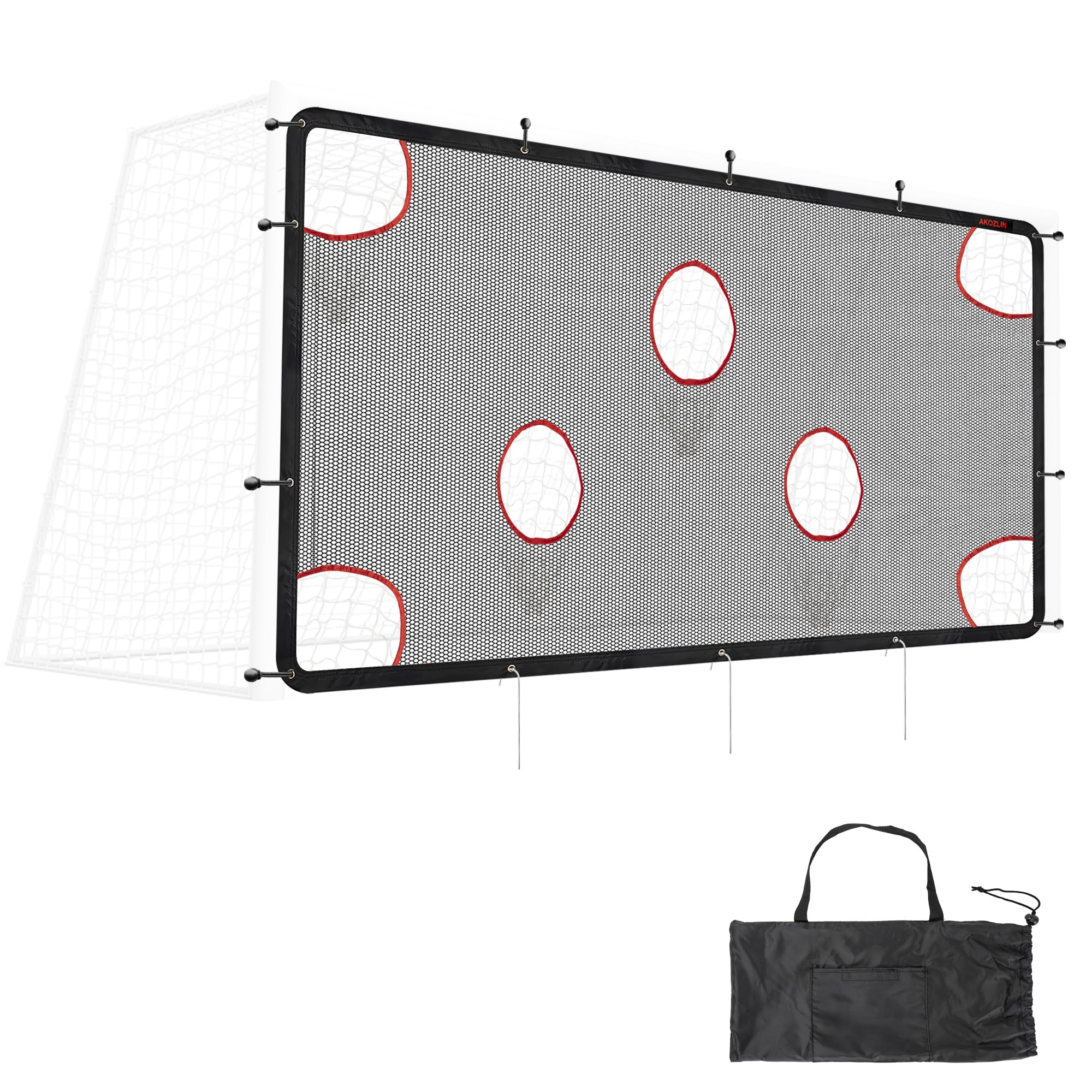 Snapklik.com : AKOZLIN 10ft X 5ft Soccer Field Nets Target Sheets ...