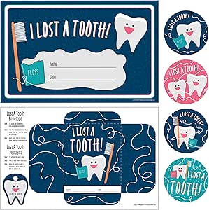 Amazon.com : Barker Creek Lost A Tooth Classroom Set, Includes 15 ...