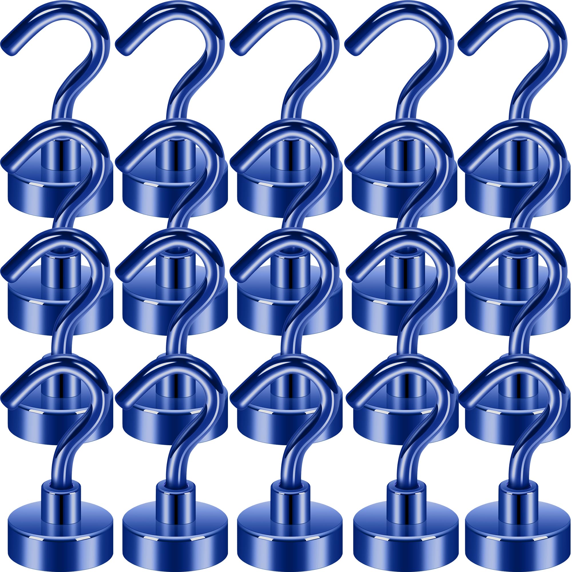 Amazon.com: Neosmuk Magnetic Hooks,30lb Heavy Duty Earth Magnets with ...