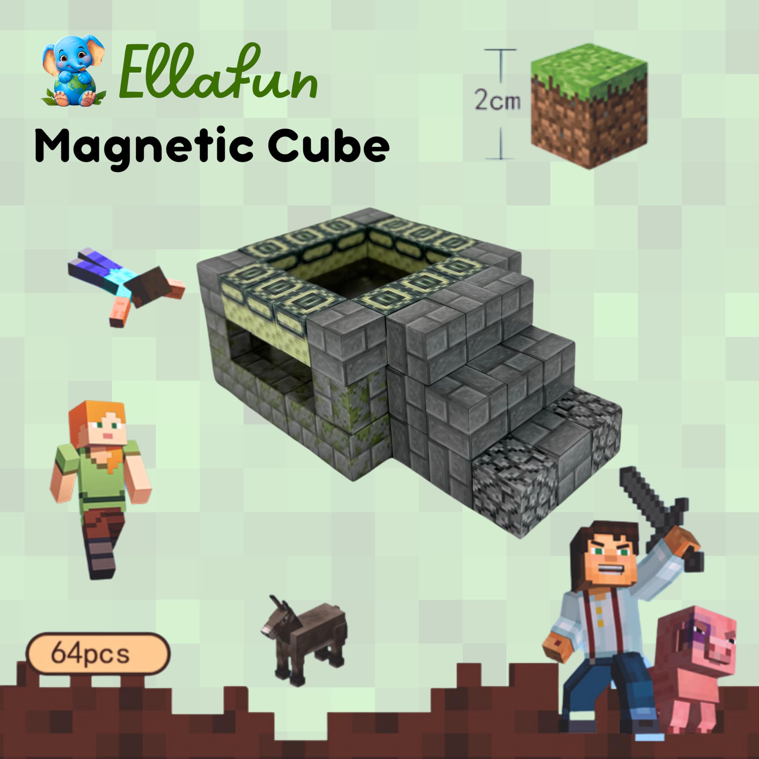 Minecraft Papercraft Mini Ender Portal THE END LEGO Minecraft Set