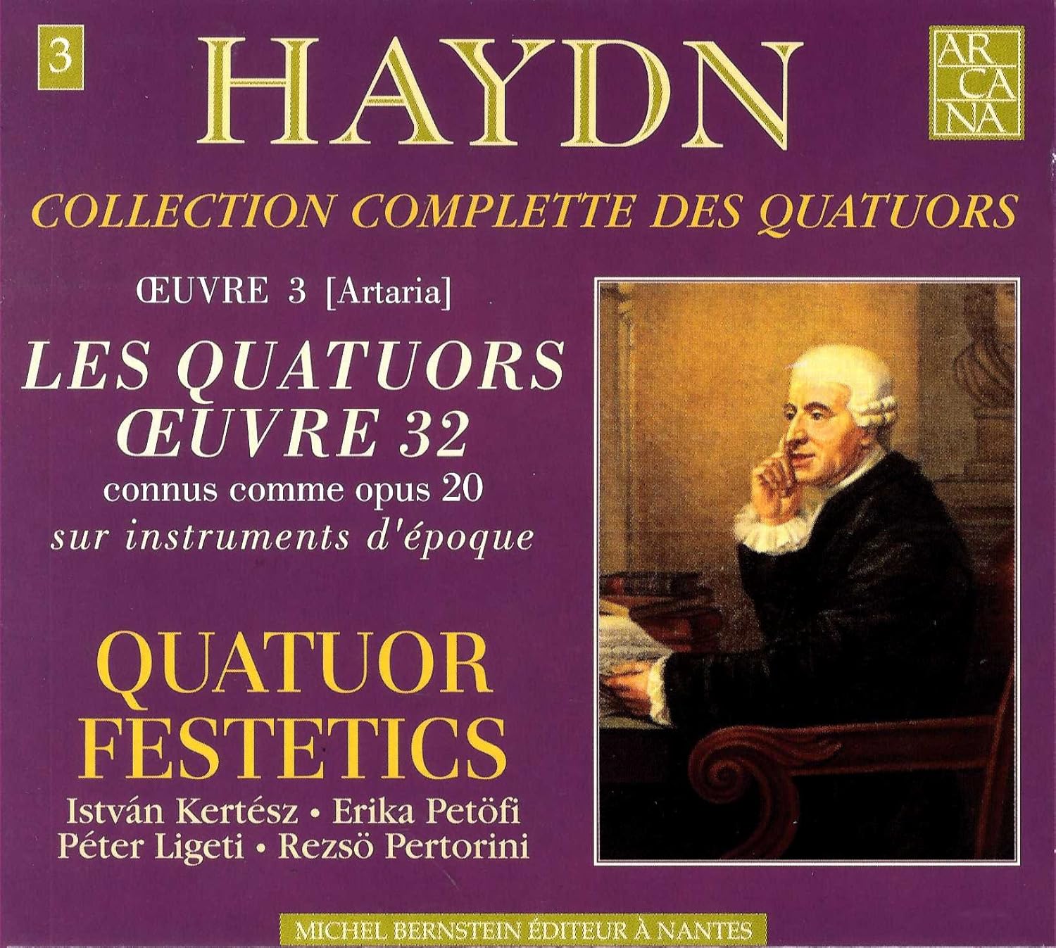 Amazon.co.jp: Collection Complete Des Quatuors 3: ミュージック