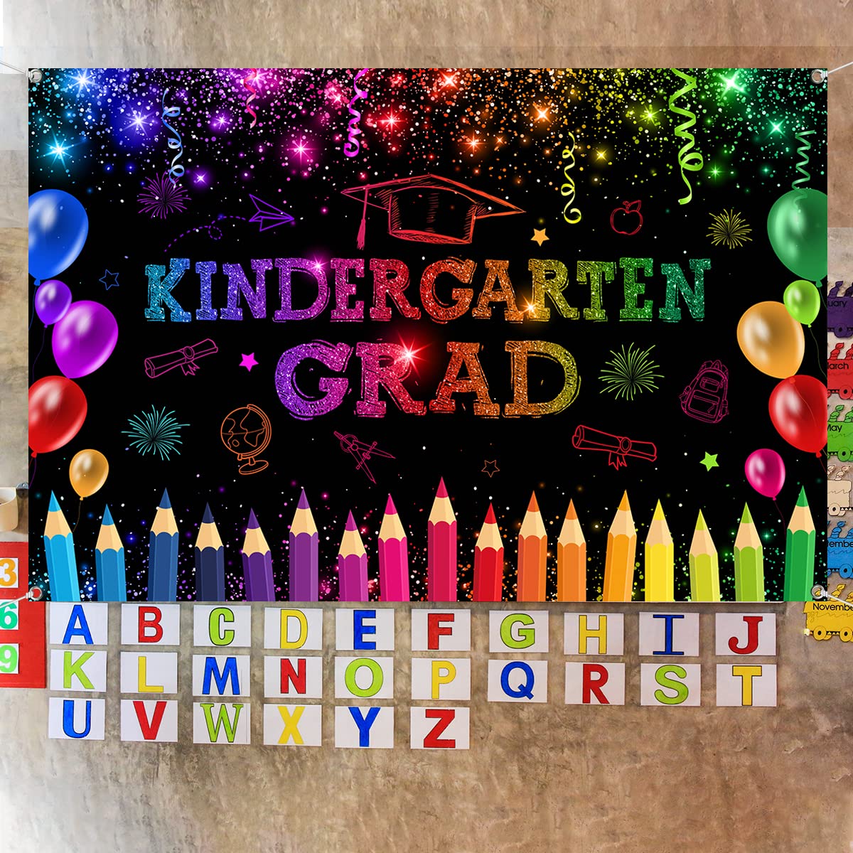 Snapklik.com : Kindergarten Graduate Banner- Large Kindergarten ...