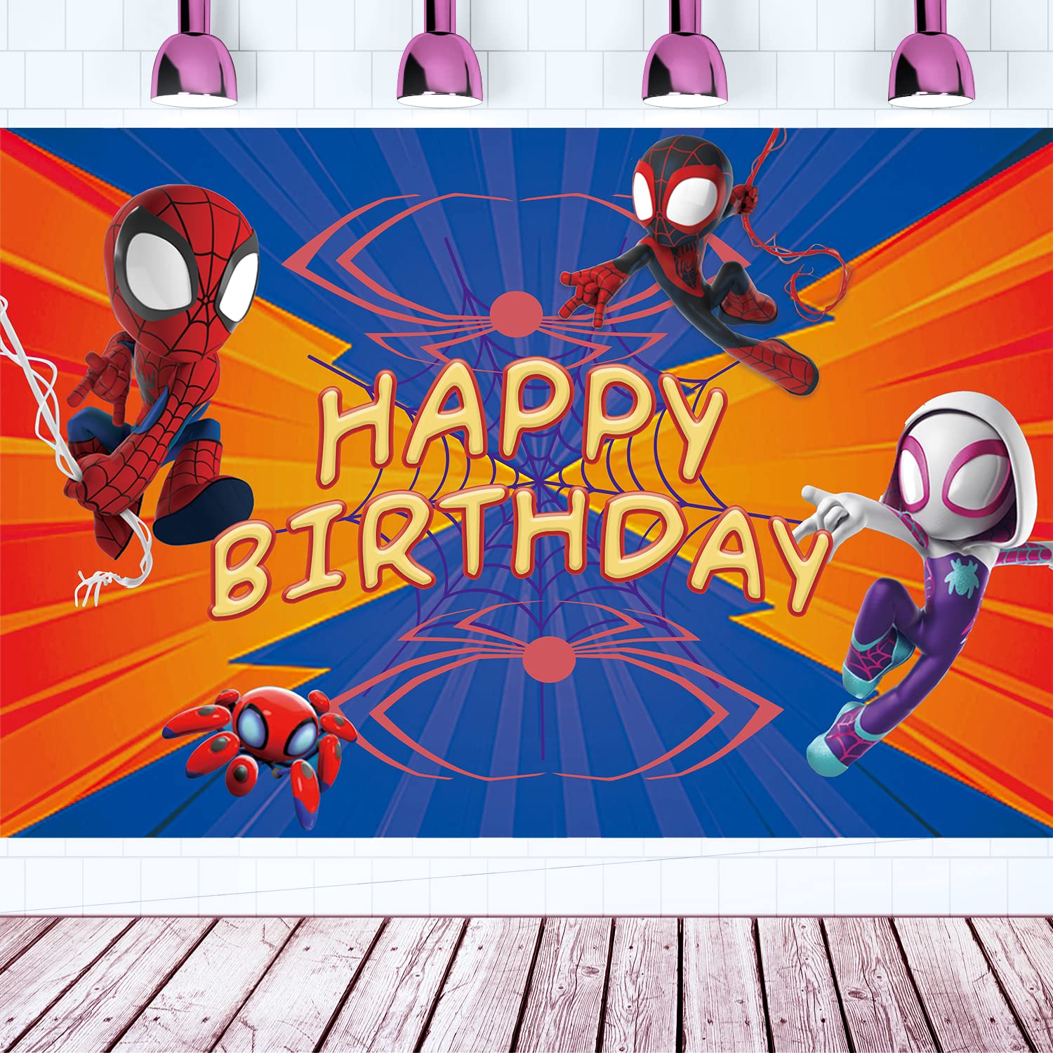 Spidey And His Amazing Friends Birthday Decorations Spidey And His ...