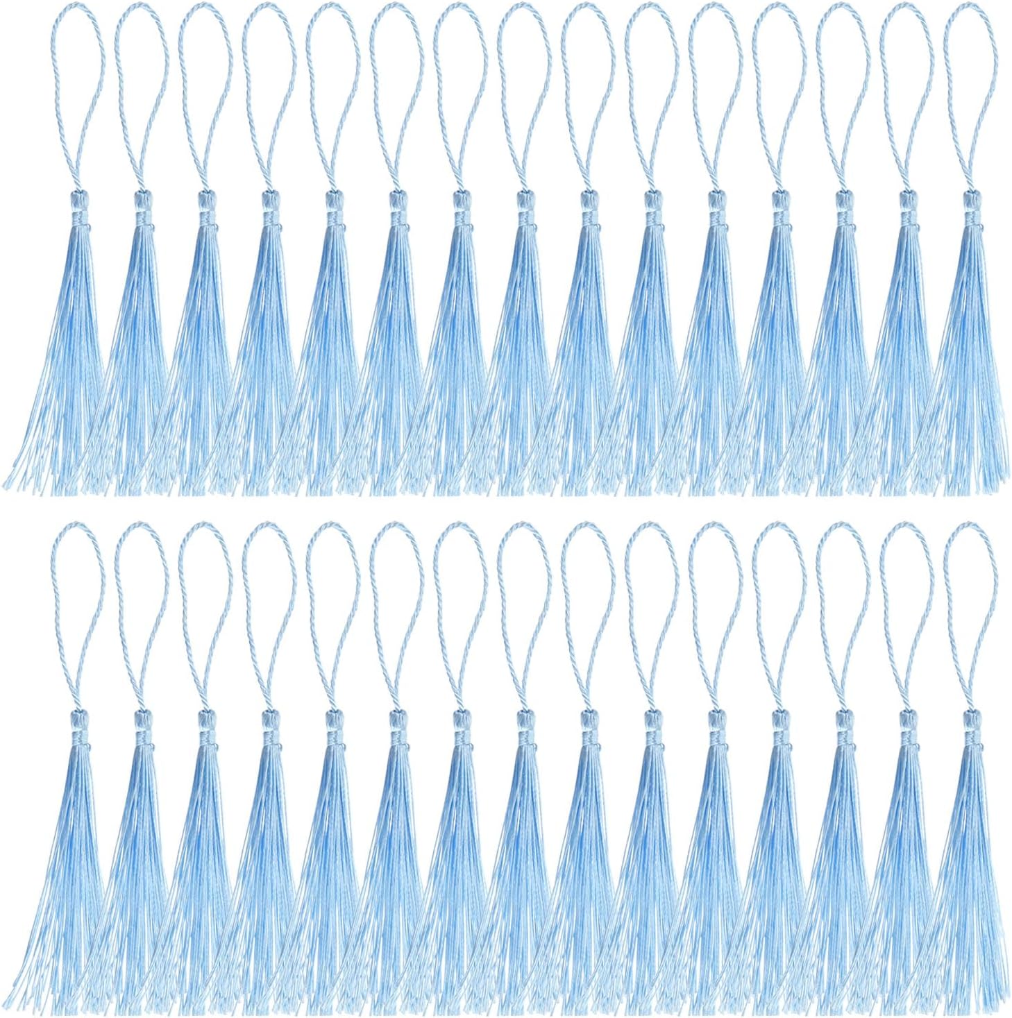 Amazon.com: PATIKIL 13cm/5 Inch Bookmark Tassels, 100 Pack Soft Silky ...