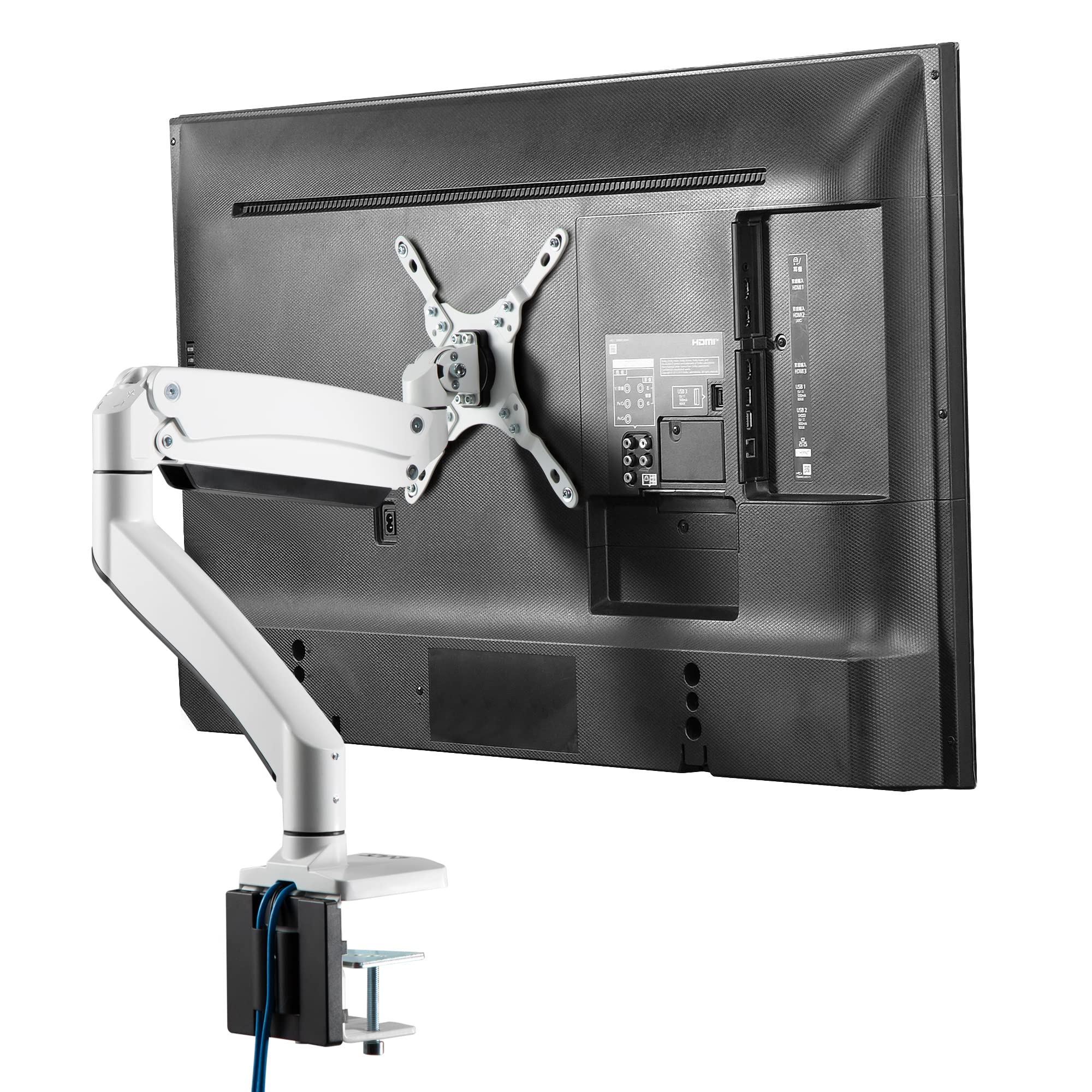 Buy AVLT Single 17 49 Monitor Arm Desk Fits One 50 7 Lb Heavy Duty