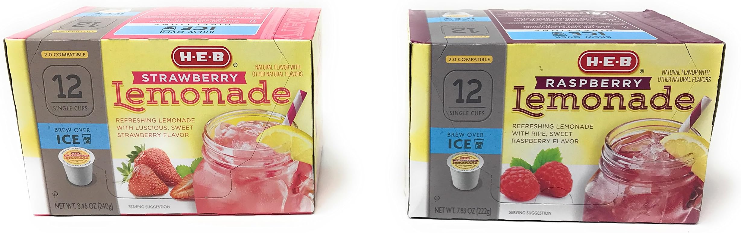 Amazon.com: The Original Donut Shop Iced Refreshers, Strawberry Açaí ...