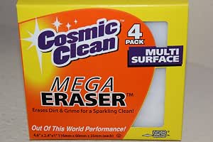 Amazon.com: Cosmic Clean Mega Eraser- 4 Pack : Health & Household