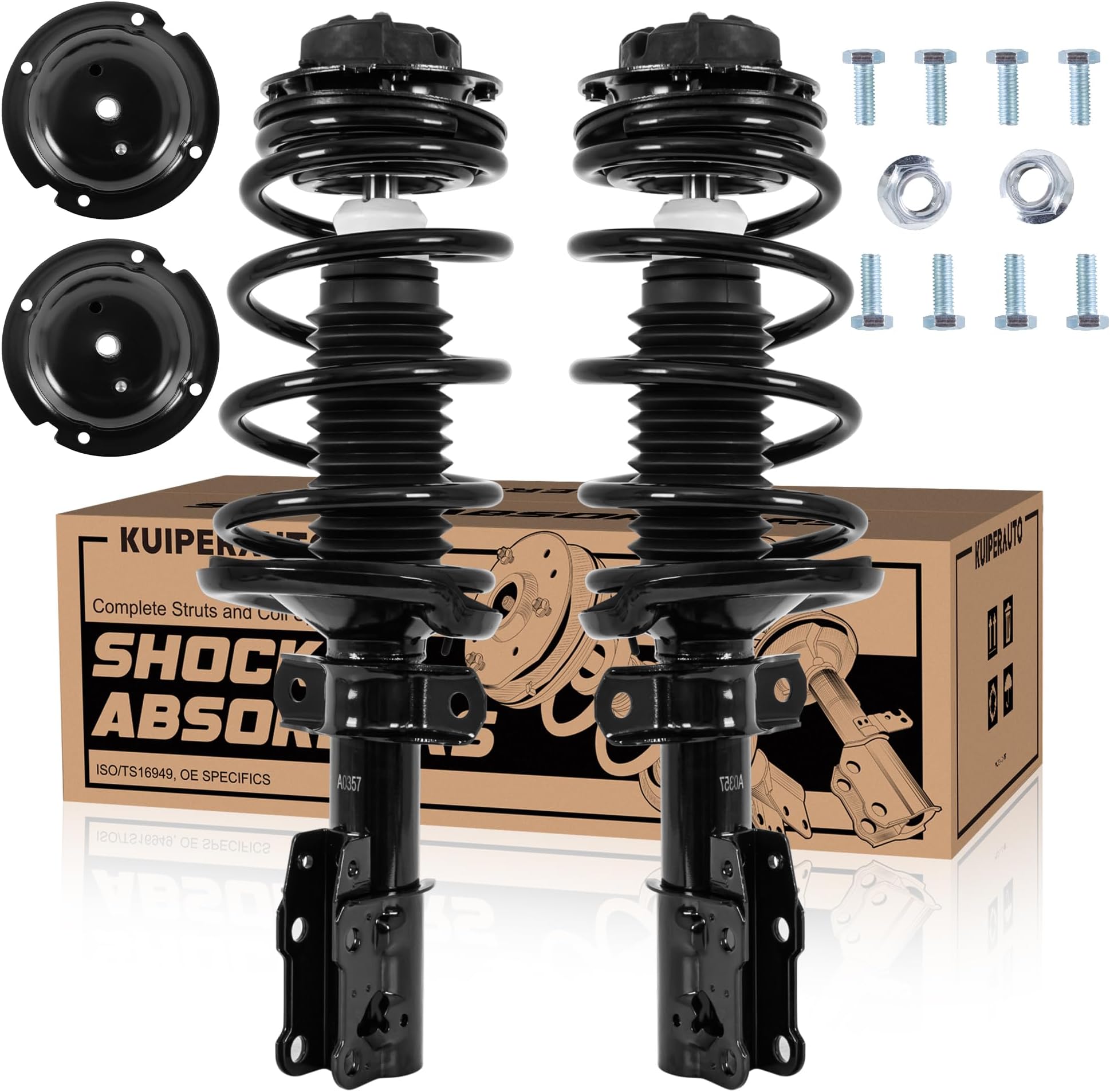 Amazon.com: ECCPP 2X Front Complete Strut Assembly Shock Absorber for ...