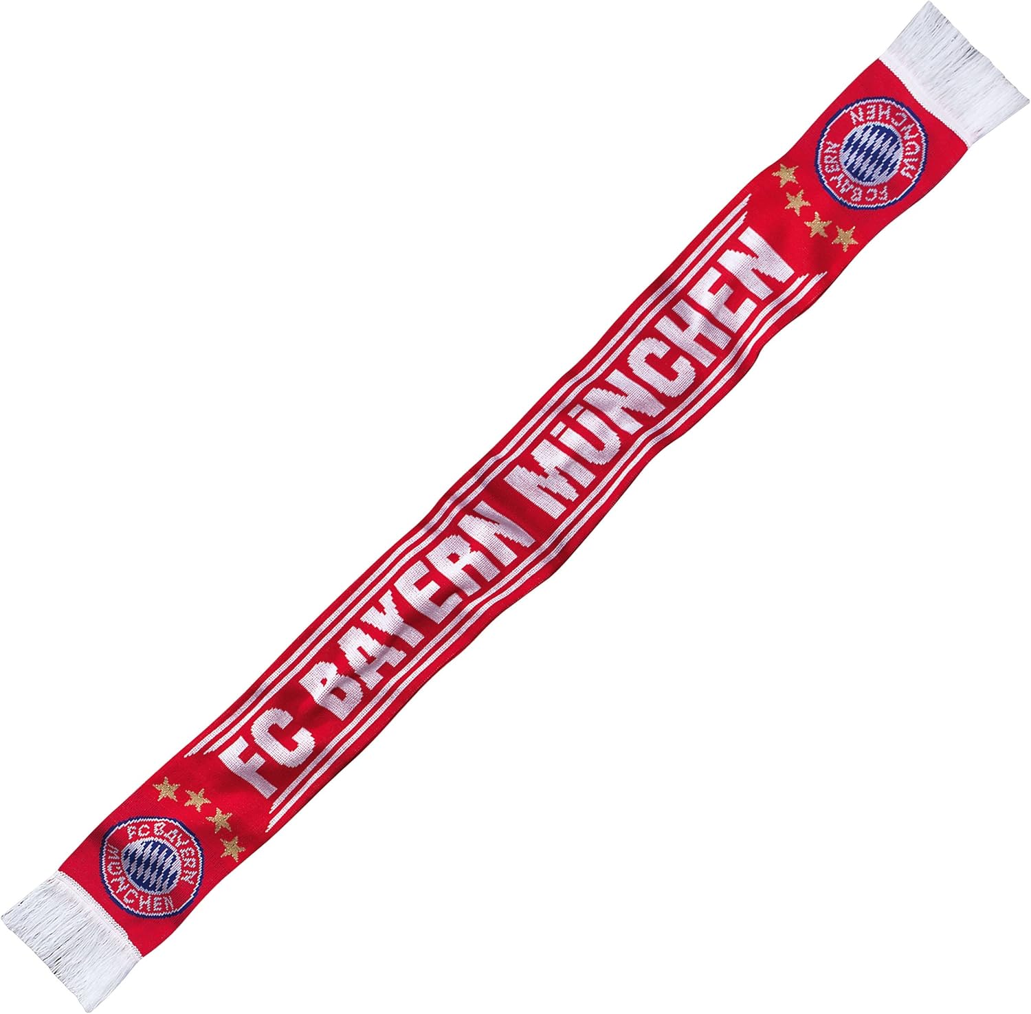 FC Bayern München Schal / Scarf / Fanschal - Home Classic FCB : Amazon ...