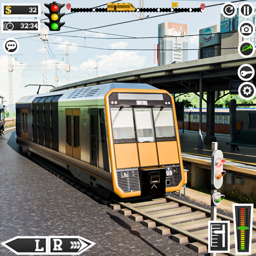 Train Driving Simulator: 3D Train Station: Drive The Metro Line train ...