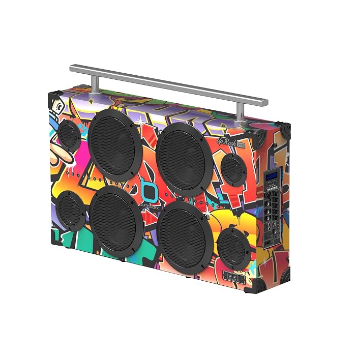 Buy Bumpboxx Bluetooth Portable Speaker Boombox Uprock V1 NYC Graffiti ...