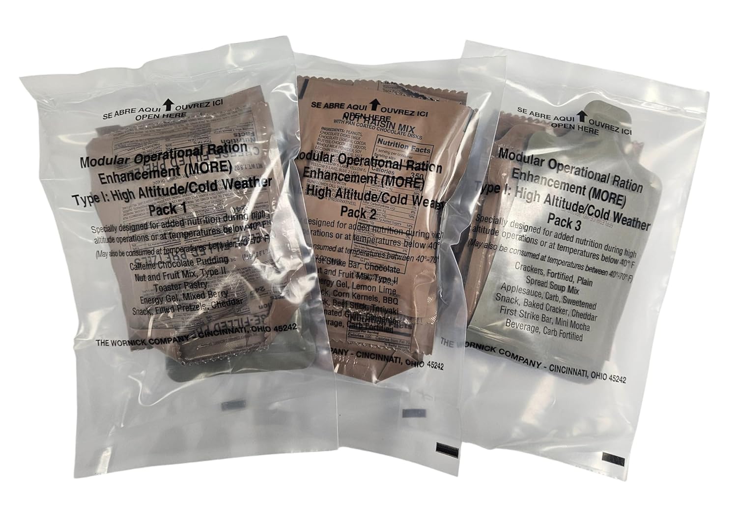 Amazon.com: Authentic USGI M.O.R.E. (Modular Operational Ration ...