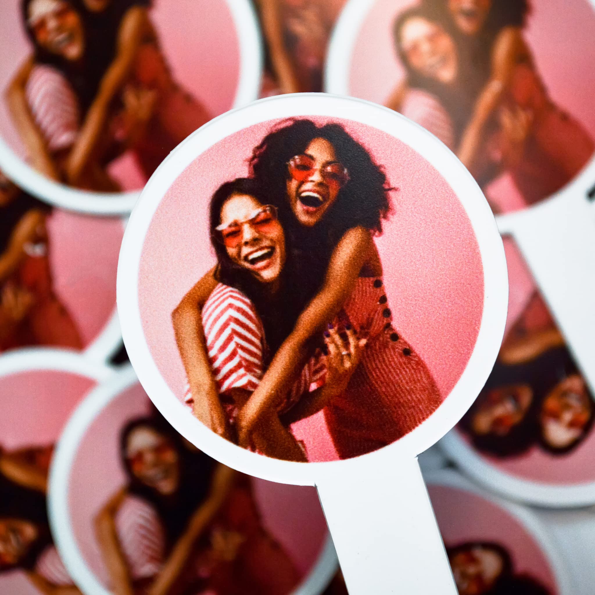 Personalized Mini Cupcake Picks Toppers Edible Photo Mini Cupcake